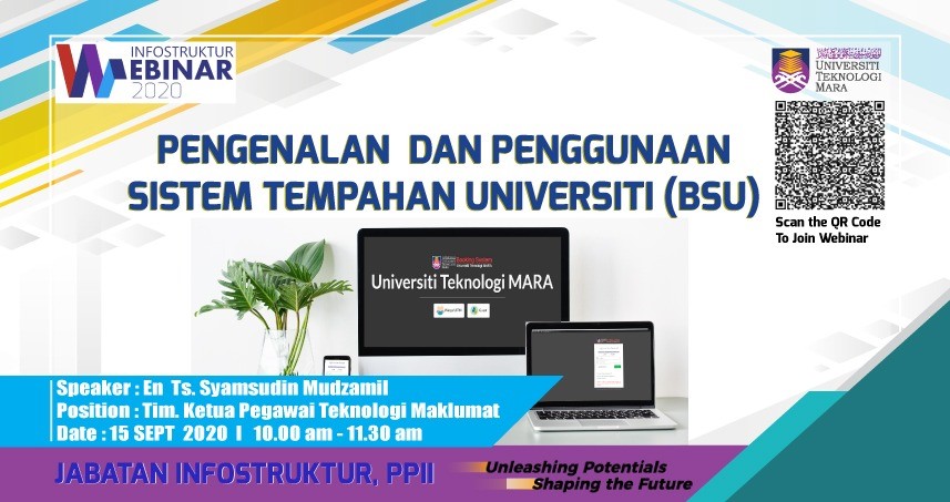 Infostruktur Webinar :Pengenalan Dan Penggunaan Sistem Tempahan ...