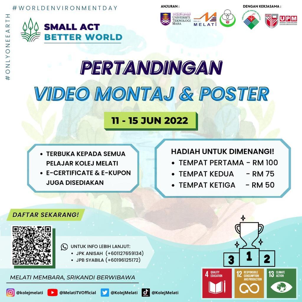 Program Kelestarian Alam: “Small Act Better World” – UiTM NewsHub