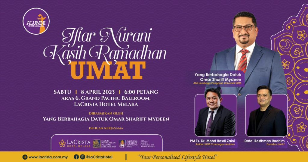 Majlis Iftar Nurani Kasih Ramadhan UMAT 2023 – UiTM NewsHub