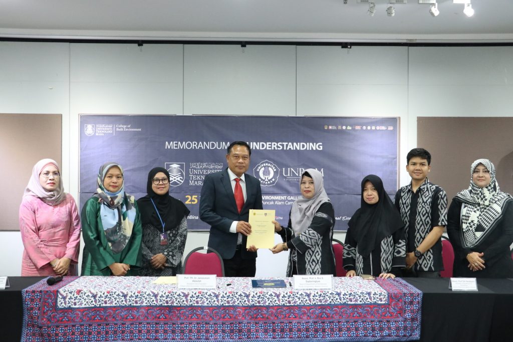 MAJLIS LAWATAN PENANDA ARAS DAN MENANDATANGANI MOU ANTARA BIDANG SENIBINA LANDSKAP, UiTM KAMPUS ...