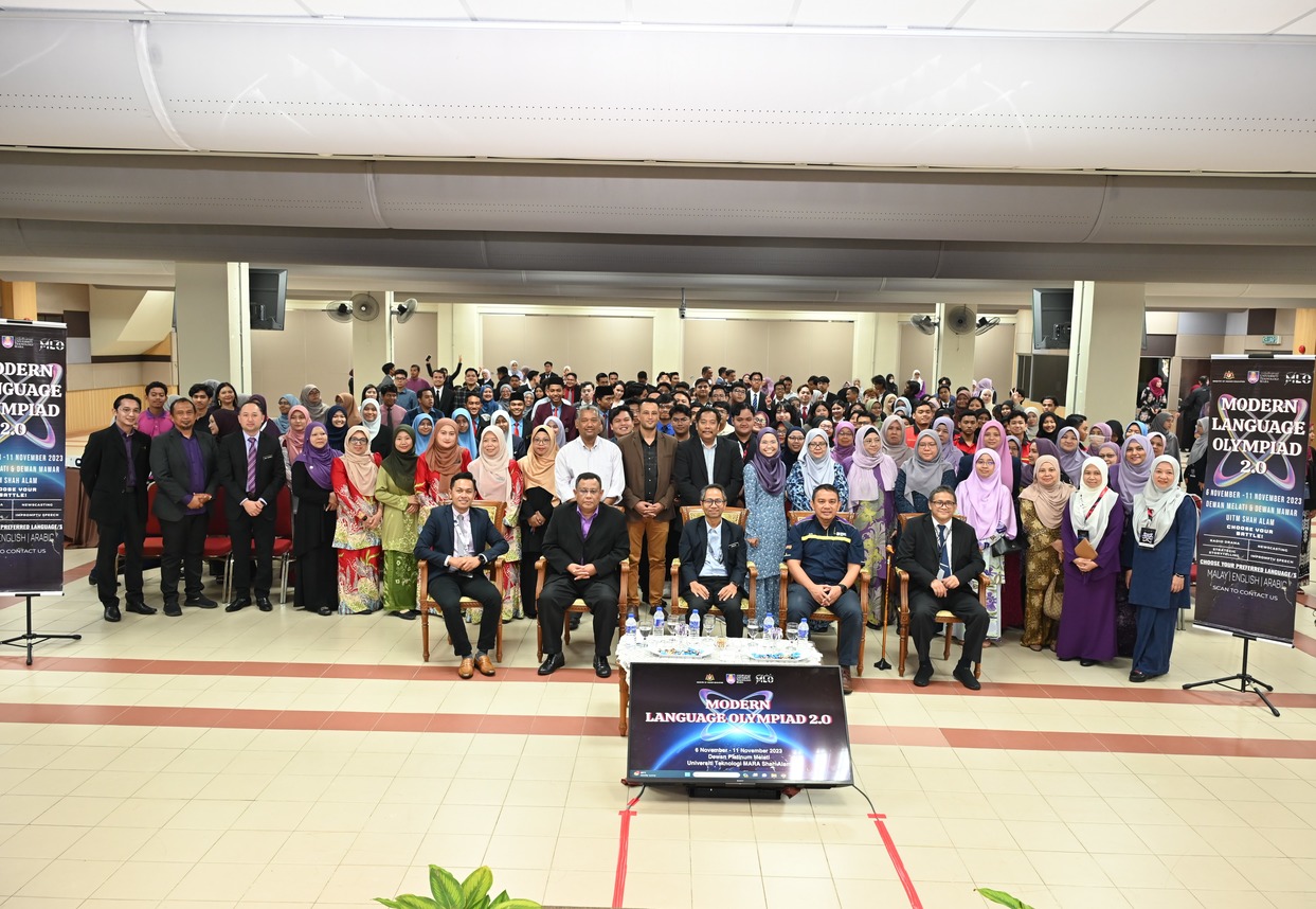 Majlis Perasmian Modern Language Olympiad (MLO) 2.0 2023 – UiTM NewsHub
