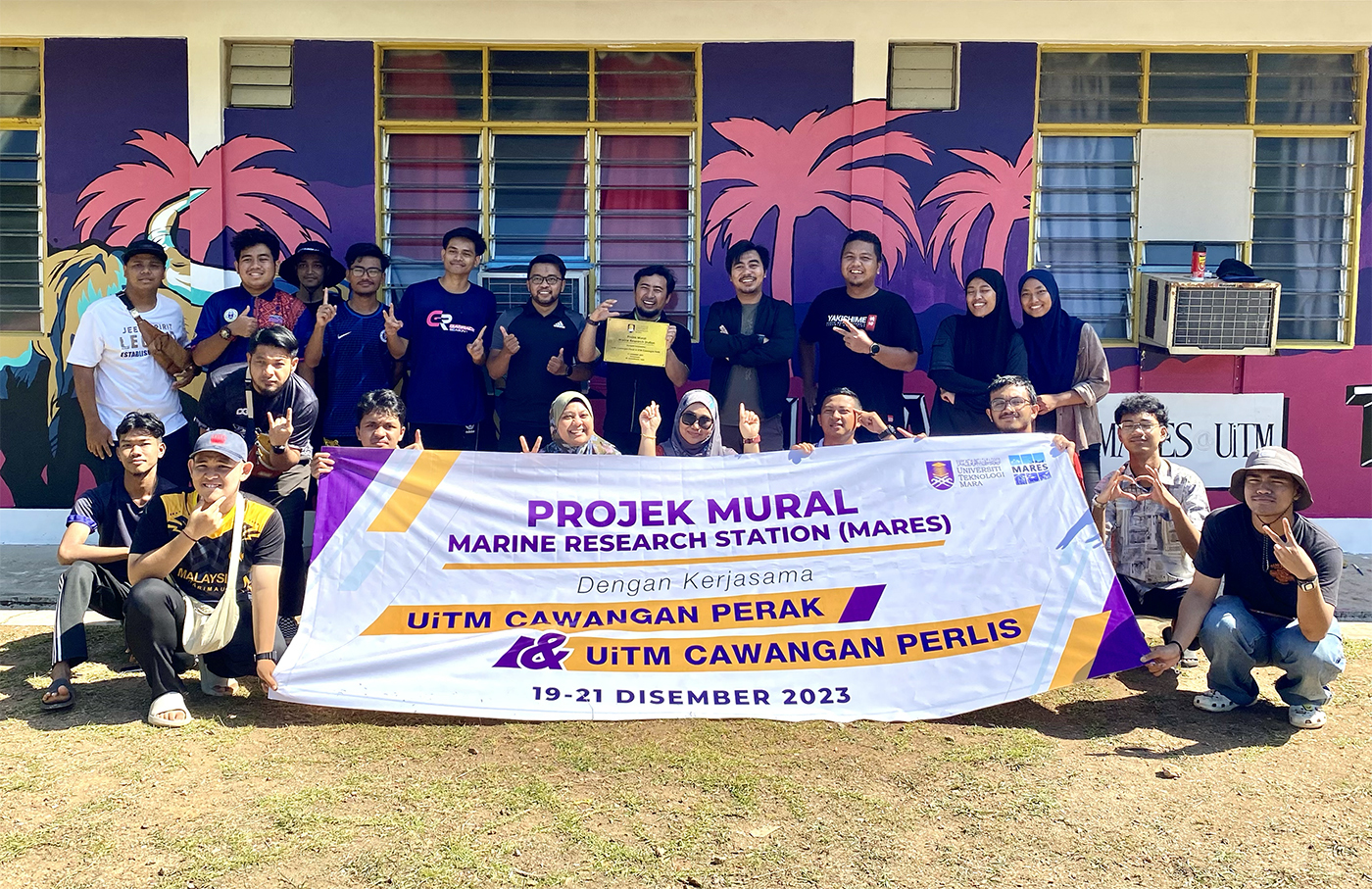 High Impact Community Engagement (HICE) Fasa 1: Mural Marine Research ...