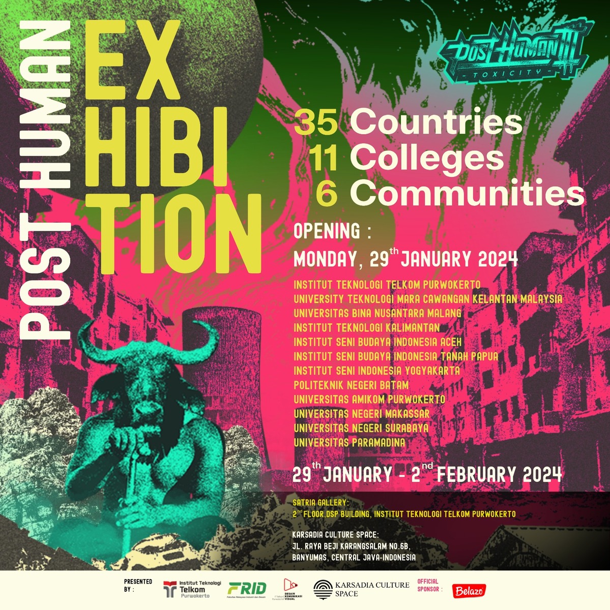 Karya Ilustrasi Poster Pensyarah Dan Pelajar Daripada Jabatan Seni Reka ...