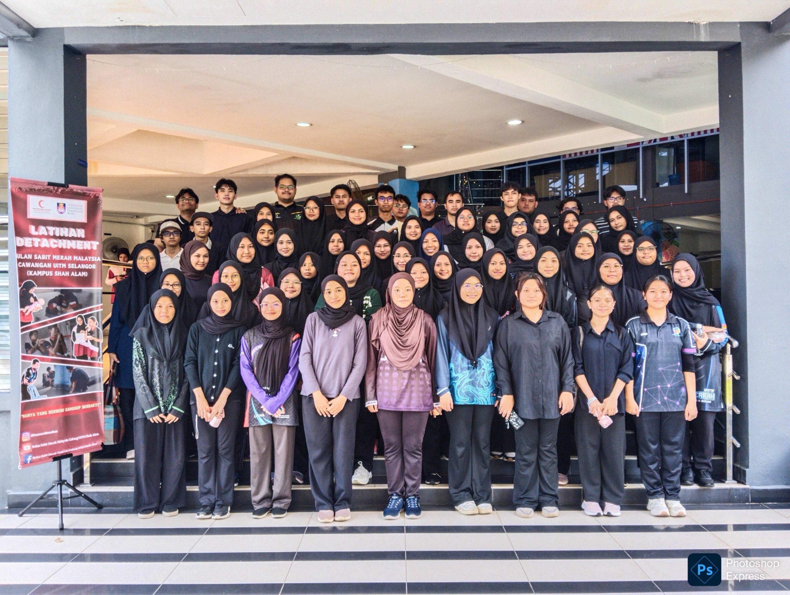 Latihan Detachment Bulan Sabit Merah Malaysia UiTM Shah Alam – UiTM NewsHub